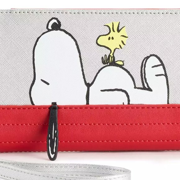 Peanuts | Bags | Peanuts Snoopy And Woodstock Phone Wallet | Poshmark